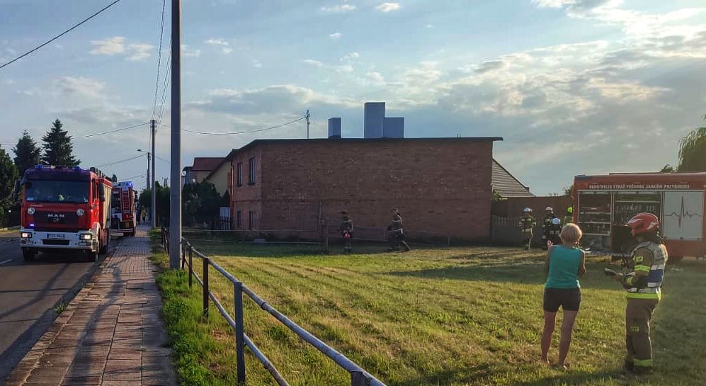 Akcja straży w Jankowie Przygodzkim - OSTROW24.tv - Ostrów Wielkopolski